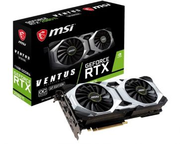 MSI - nVidia GeForce RTX 2080 TI 11GB 352bit RTX 2080 Ti VENTUS GP OC