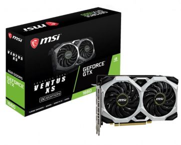 MSI - nVidia GeForce GTX 1660 6GB 192bit GTX 1660 VENTUS XS 6G OC