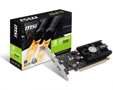 MSI - nVidia GeForce GT 1030 2GB 64bit GT 1030 2G LP OC