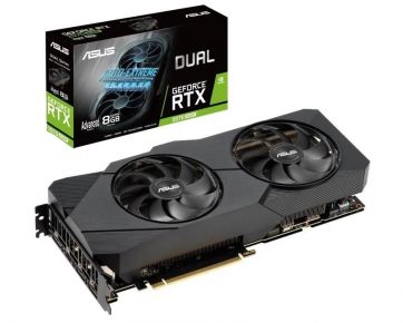 ASUS - nVidia GeForce RTX 2070 SUPER 8GB 256bit DUAL-RTX2070S-A8G-EVO