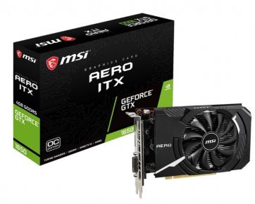 MSI - nVidia GeForce GTX 1650 4GB 128bit GTX 1650 AERO ITX 4G OC