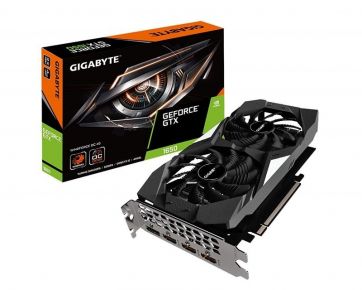 GIGABYTE - nVidia WINDFORCE GeForce GTX 1650 4GB 128bit GV-N1650WF2OC-4GD