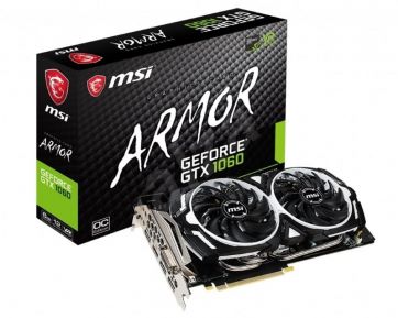 MSI - nVidia GeForce GTX 1060 6GB 192bit GTX 1060 ARMOR 6GD5X OC