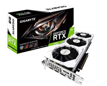 GIGABYTE - nVidia GeForce RTX 2080 8GB 256bit GV-N2080GAMINGOC WHITE-8GC