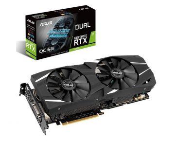 ASUS - nVidia GeForce RTX 2060 6GB 192bit DUAL-RTX2060-O6G