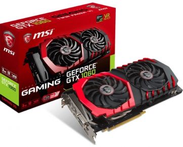 MSI - nVidia GeForce GTX 1060 3GB 192bit GTX 1060 GAMING 3G