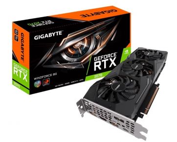 GIGABYTE - nVidia GeForce RTX 2070 8GB 256bit GV-N2070WF3-8GC