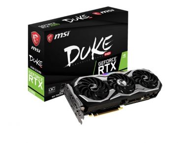 MSI - nVidia GeForce RTX 2080 8GB 256bit RTX 2080 DUKE 8G OC