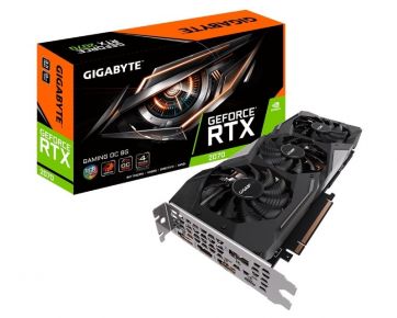 GIGABYTE - nVidia GeForce RTX 2070 8GB 256bit GV-N2070GAMING OC-8GC