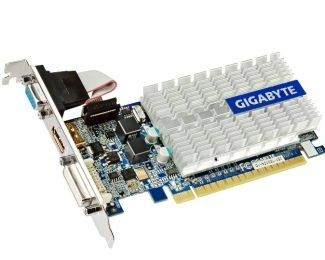 GIGABYTE - nVidia GeForce 210 1GB 64bit GV-N210SL-1GI