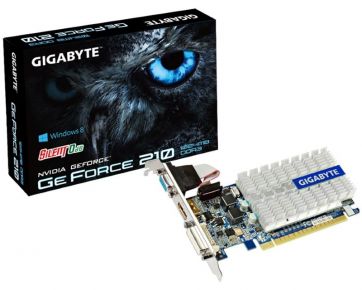 GIGABYTE - nVidia GeForce 210 1GB 64bit GV-N210SL-1GI rev.1.1