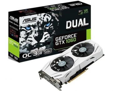 ASUS - nVidia GeForce GTX 1060 3GB 192bit DUAL-GTX1060-O3G