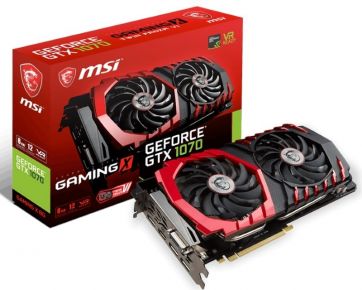 MSI - nVidia GeForce GTX 1070 8GB 256bit GTX 1070 GAMING 8G