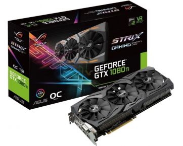 ASUS - nVidia GeForce GTX 1080 Ti 11GB 352bit STRIX-GTX1080Ti-O11G-GAMING