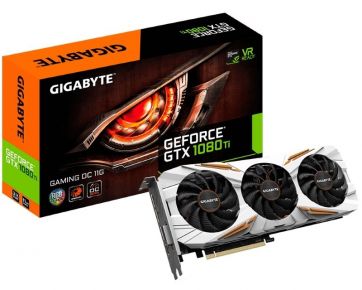 GIGABYTE - nVidia GeForce GTX 1080Ti 11GB 352bit GV-N108TGAMING OC-11GD rev. 1.0