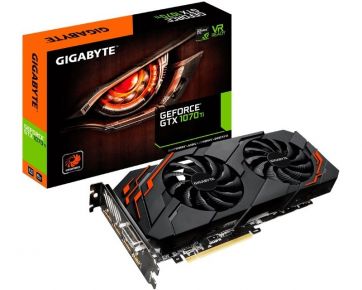 GIGABYTE - nVidia GeForce GTX 1070 Ti 8GB 256bit GV-N107TWF2-8GD