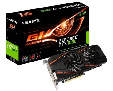 GIGABYTE - nVidia GeForce GTX 1060 3GB 192bit GV-N1060G1 GAMING-3GD rev.2.0