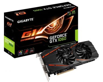 GIGABYTE - nVidia GeForce GTX 1060 3GB 192bit GV-N1060WF2OC-3GD