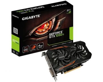 GIGABYTE - nVidia GeForce GTX 1050 Ti 4GB 128bit GV-N105TOC-4GD rev.1.1