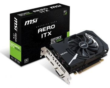 MSI - nVidia GeForce GTX 1050 Ti 4GB 128bit GTX 1050 Ti AERO ITX 4G OCV1