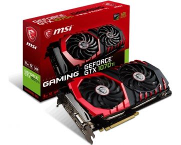 MSI - nVidia GeForce GTX 1070 Ti 8GB 256bit GTX 1070 Ti GAMING 8G