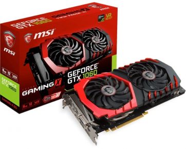 MSI - nVidia GeForce GTX 1060 6GB 192bit GTX 1060 GAMING X 6G