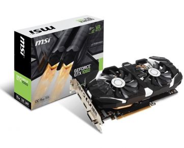 MSI - nVidia GeForce GTX 1060 6GB 192bit GTX 1060 6GT OCV1