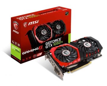 MSI - nVidia GeForce GTX 1050 Ti 4GB 128bit GTX 1050 Ti GAMING X 4G