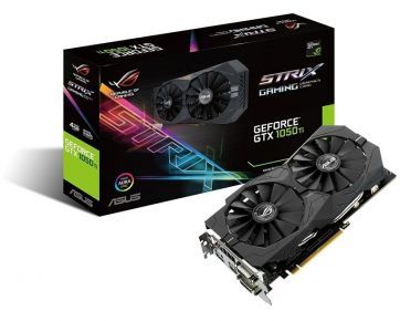 ASUS - nVidia GeForce GTX 1050 Ti 4GB 128bit STRIX-GTX1050TI-4G-GAMING