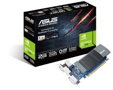 ASUS - nVidia GeForce GT 710 2GB 64bit 710-SL-2GD5