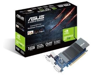 ASUS - nVidia GeForce GT 710 1GB 32bit GT710-SL-1GD5-BRK