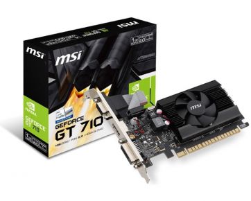 MSI - nVidia GeForce GT 710 1GB 64bit GT 710 1GD3 LP