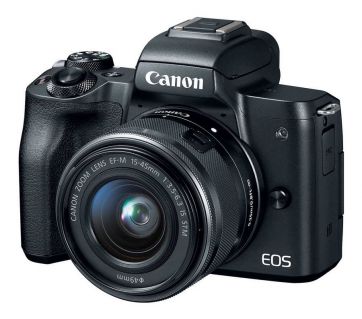 Canon - Canon D.Cam EOS M50 BK M15-45 IS SEE