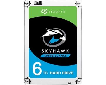 SEAGATE - 6TB 3.5" SATA III 256MB ST6000VX001 SkyHawk Surveillance HDD