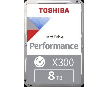 TOSHIBA - 8TB 3.5" SATA III 128MB 7.200rpm HDWF180UZSVA X300 series bulk