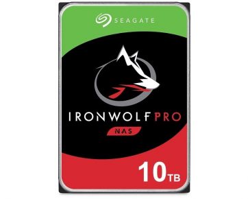 SEAGATE - 10TB 3.5" SATA III 256MB 7.200 ST10000NE0008 IronWolf Pro