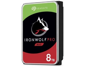 SEAGATE - 8TB 3.5" SATA III 256MB ST8000NE001 IronWolf Pro