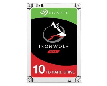 SEAGATE - 10TB 3.5" SATA 6 256MB ST10000VN004 Ironwolf Guardian HDD