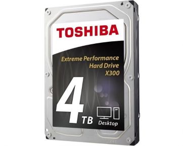 TOSHIBA - 4TB 3.5" SATA III 128MB 7.200rpm HDWE140UZSVA X300 series bulk