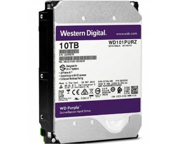 WD - 10TB 3.5" SATA III 256MB 7.200 WD101PURZ Purple