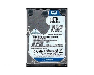 WD - 1TB 2.5" SATA III 16MB 5.400rpm WD10JPCX