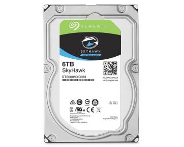 SEAGATE - 6TB 3.5" SATA III 256MB ST6000VX0023 SkyHawk Surveillance HDD