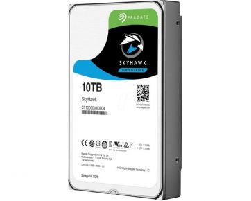 SEAGATE - 10TB 3.5" SATA III 256MB ST10000VX0004 SkyHawk Surveillance HDD