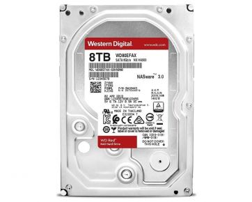 WD - 8TB 3.5" SATA III 256MB 5400 WD80EFAX Red