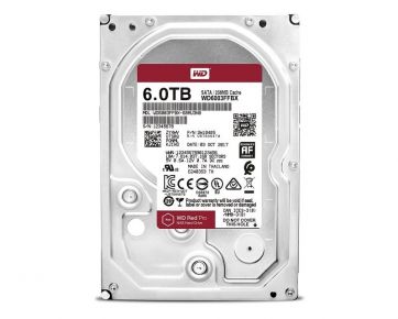 WD - 6TB 3.5" SATA III 256MB 7.200rpm WD6003FFBX Red Pro