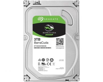 SEAGATE - 3TB 3.5" SATA III 64MB 7.200 ST3000DM008 Barracuda Guardian