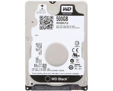 WD - 500GB 2.5" SATA III 32MB 7.200rpm WD5000LPLX Black