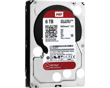 WD - 6TB 3.5" SATA III 64MB IntelliPower WD60EFRX Red