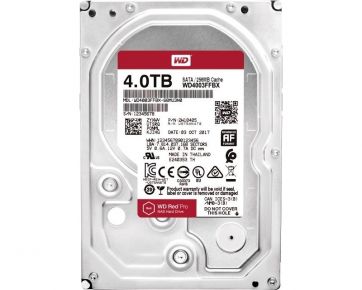 WD - 4TB 3.5" SATA III 256MB 7.200 WD4003FFBX Red Pro