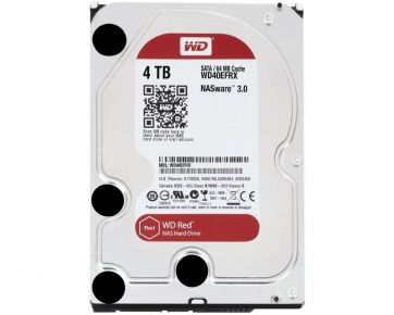 WD - 4TB 3.5" SATA III 64MB IntelliPower WD40EFRX Red